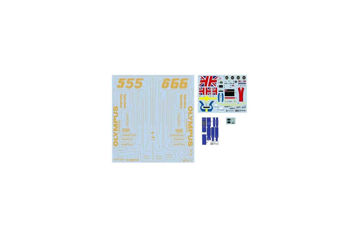 Tamiya 12037 Lotus Type 78 F1 Car with Photo Etched Parts 1/12 Scale ...
